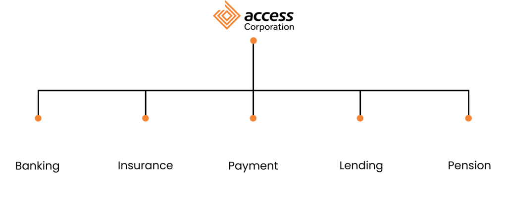 Our Company Structure – The Access Corporation